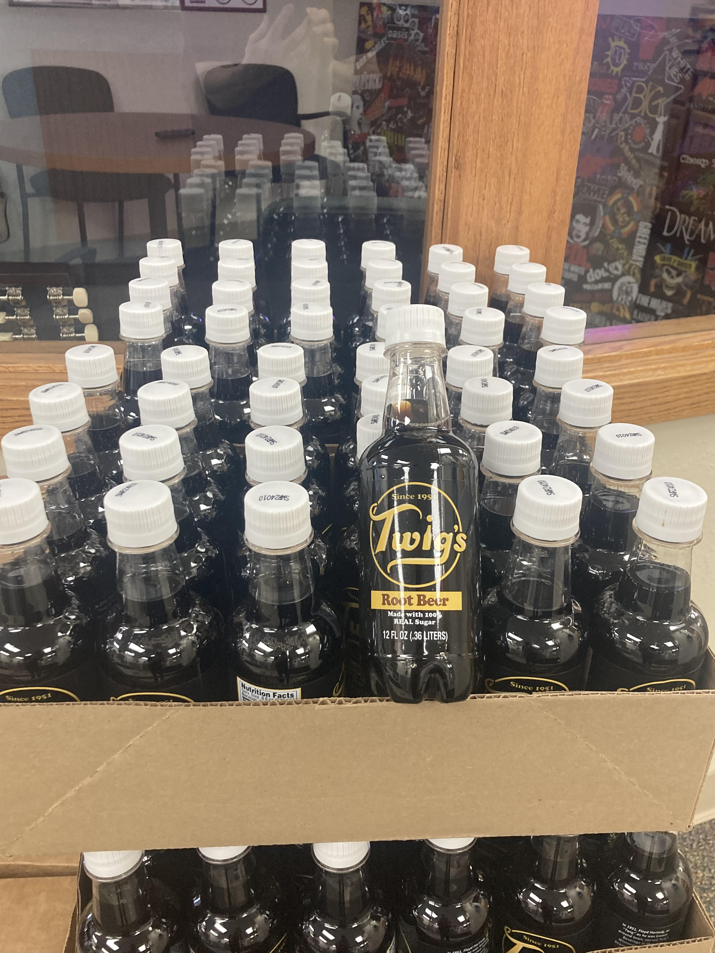 Twigs Beverage 24-pack Twig's Root Beer in 12 oz. plastic bottles